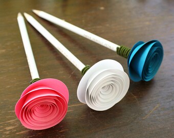Pencil toppers | Etsy