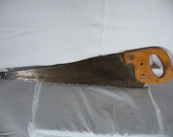 Vintage hand saw | Etsy