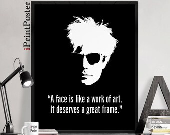 Items similar to Inspirational Art Quote Print Poster of Original ...
