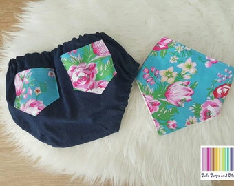 Denim diaper cover | Etsy