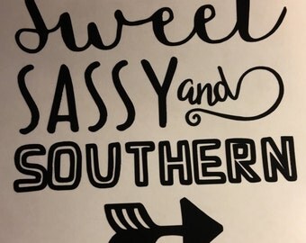 Southern wall decal | Etsy