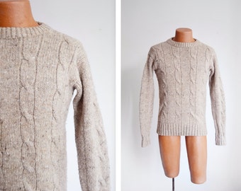 Heavy wool sweater | Etsy