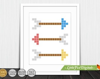 Arrow artwork | Etsy