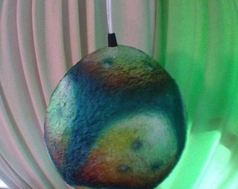 Paper pulp lamp | Etsy