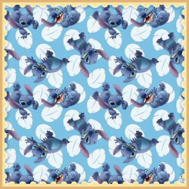 stitch fabric disney fabric lilo and stitch by fabricmason on Etsy