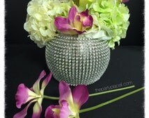 Popular items for rhinestone vases on Etsy