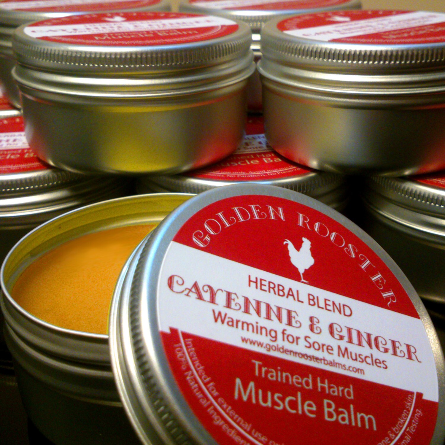 Cayenne and Ginger Warming Balm herbal salve muscle balm