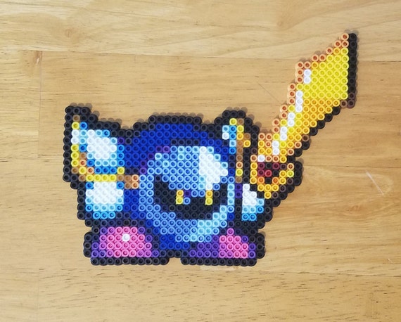 Meta Knight Perler Bead Sprite by peppermintpixels on Etsy