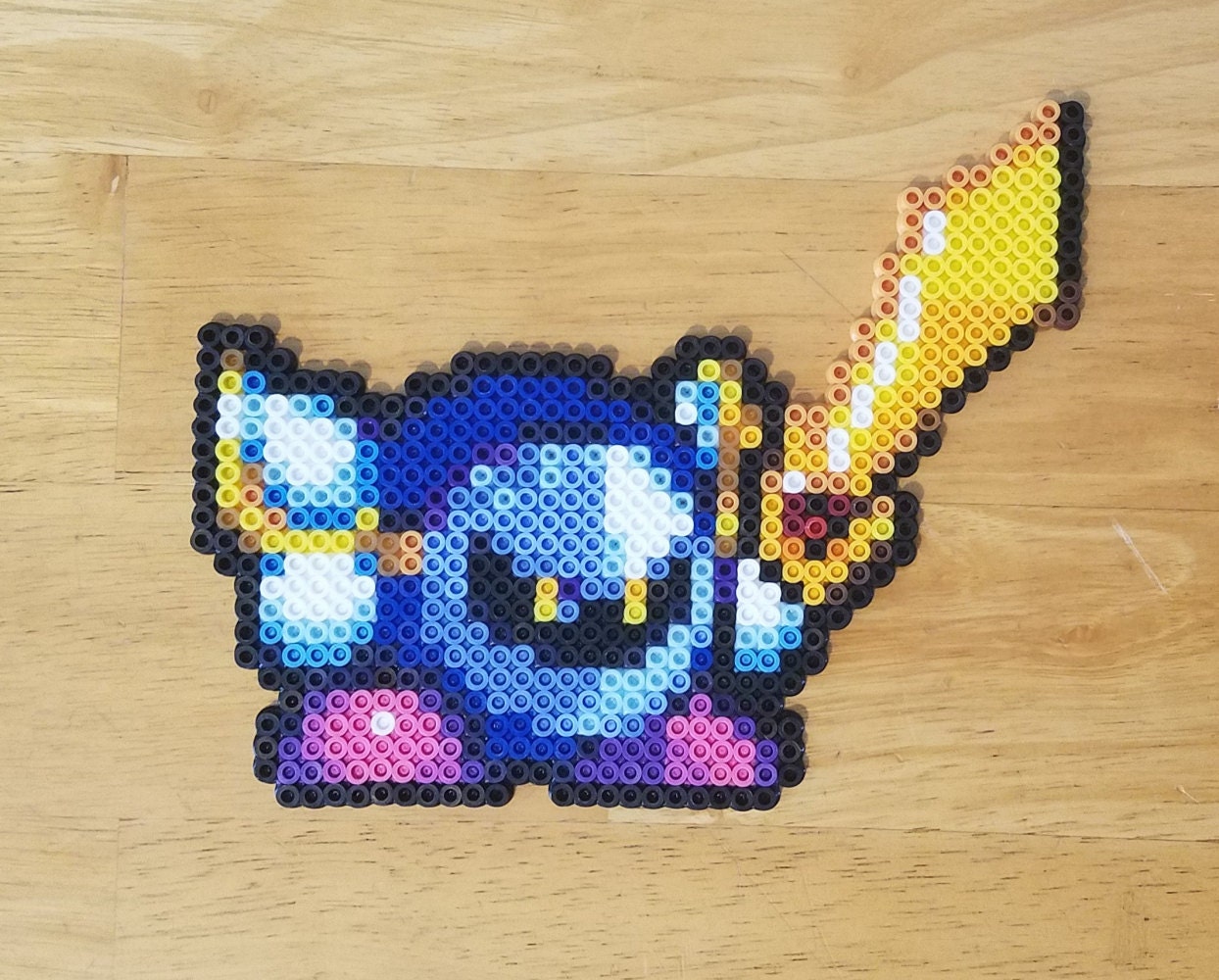 Meta Knight Perler Bead Sprite by peppermintpixels on Etsy