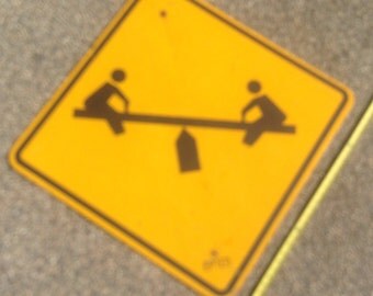 Playground seesaw | Etsy