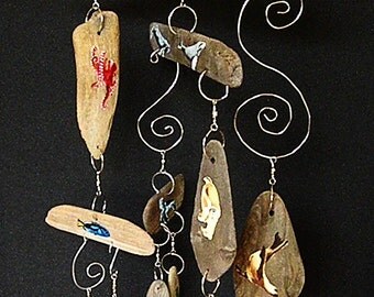 Fish windchimes | Etsy