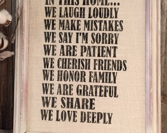 Family sayings | Etsy