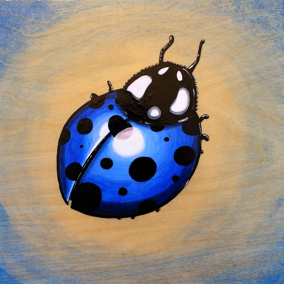 Blue Ladybug