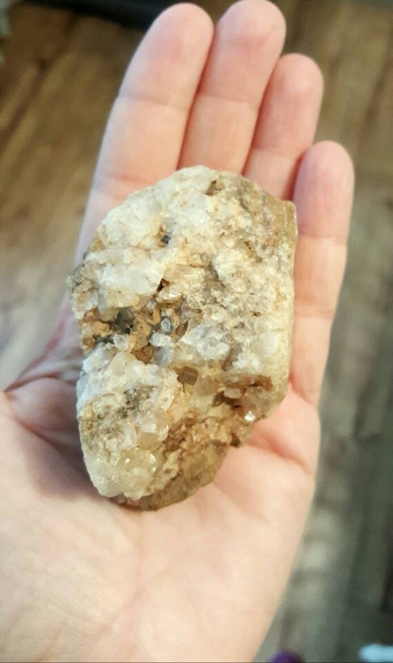 Raw Quartz Rough Quartz Specimen Rock Quartzite by PopRocksBox