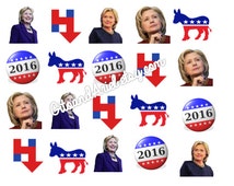 Unique hillary clinton art related items | Etsy
