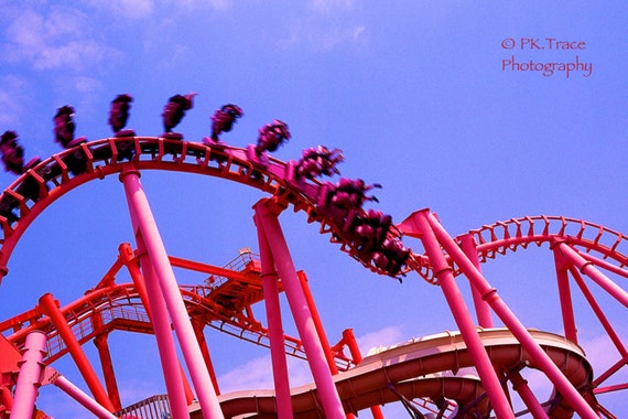 Red Roller Coaster..B