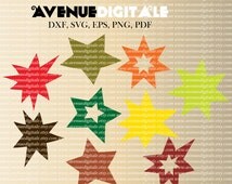 Popular items for die cut stars on Etsy
