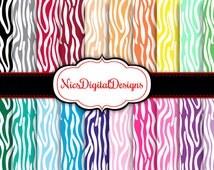 Popular items for rainbow zebra print on Etsy