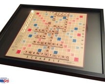Unique scrabble board related items | Etsy