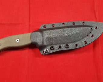 Custom kabar bk-11 kydex sheath black SHEATH ONLY