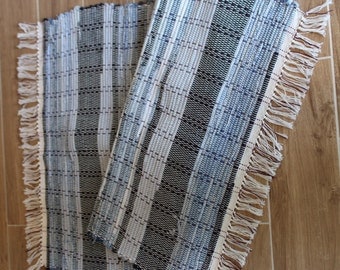 Recycled denim rug | Etsy