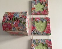 Unique decopatch related items | Etsy