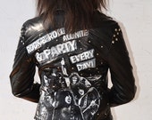 Unique punk vest related items | Etsy