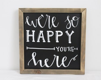 Welcome chalkboard | Etsy