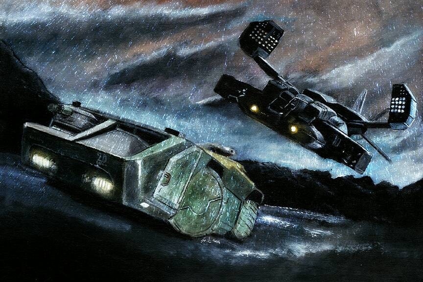 Alien APC/Dropship Limited Edition Art Print
