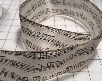 Music note ribbon | Etsy