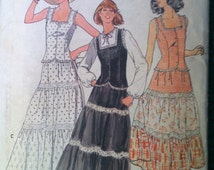 Unique square neck pattern related items | Etsy