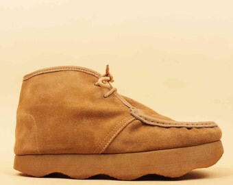 Gum sole boots | Etsy