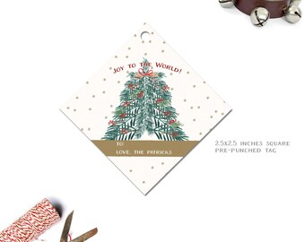 Confetti Christmas or Holiday Family Stationery by VivaLaLovely