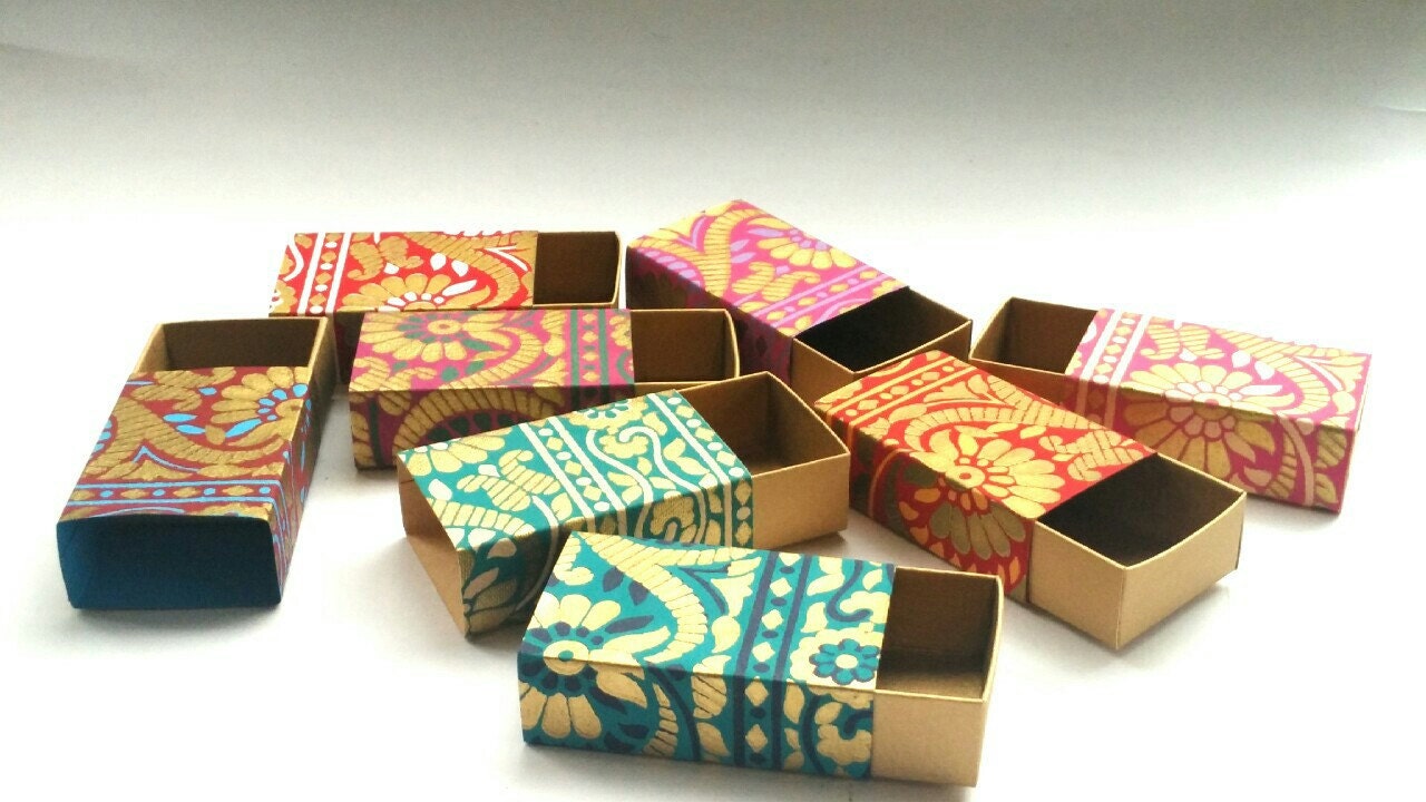 Saree border Match boxwedding favor box Packaging box Gift