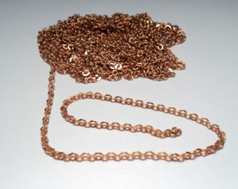 Small Link Brass Cable Chain