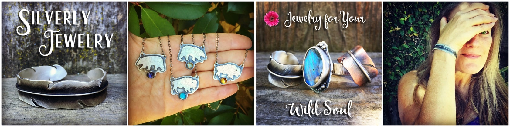 Handmade Jewelry for your Wild Soul by silverlyjewelry on Etsy