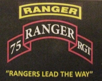75th ranger regiment | Etsy