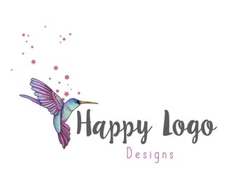 Purple hummingbird | Etsy