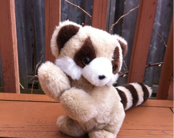 Raccoon plush | Etsy