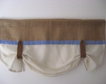 Popular items for burlap curtain on Etsy