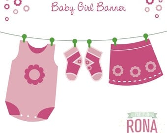 Items similar to Shabby cloth banner on Etsy