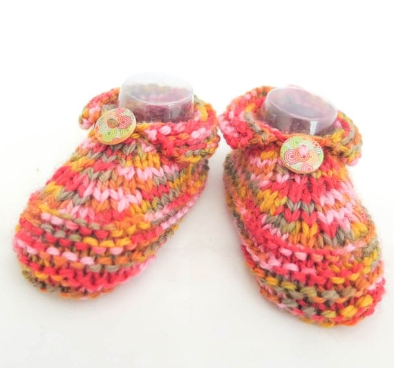 Free Knitting Patterns For Baby Slippers