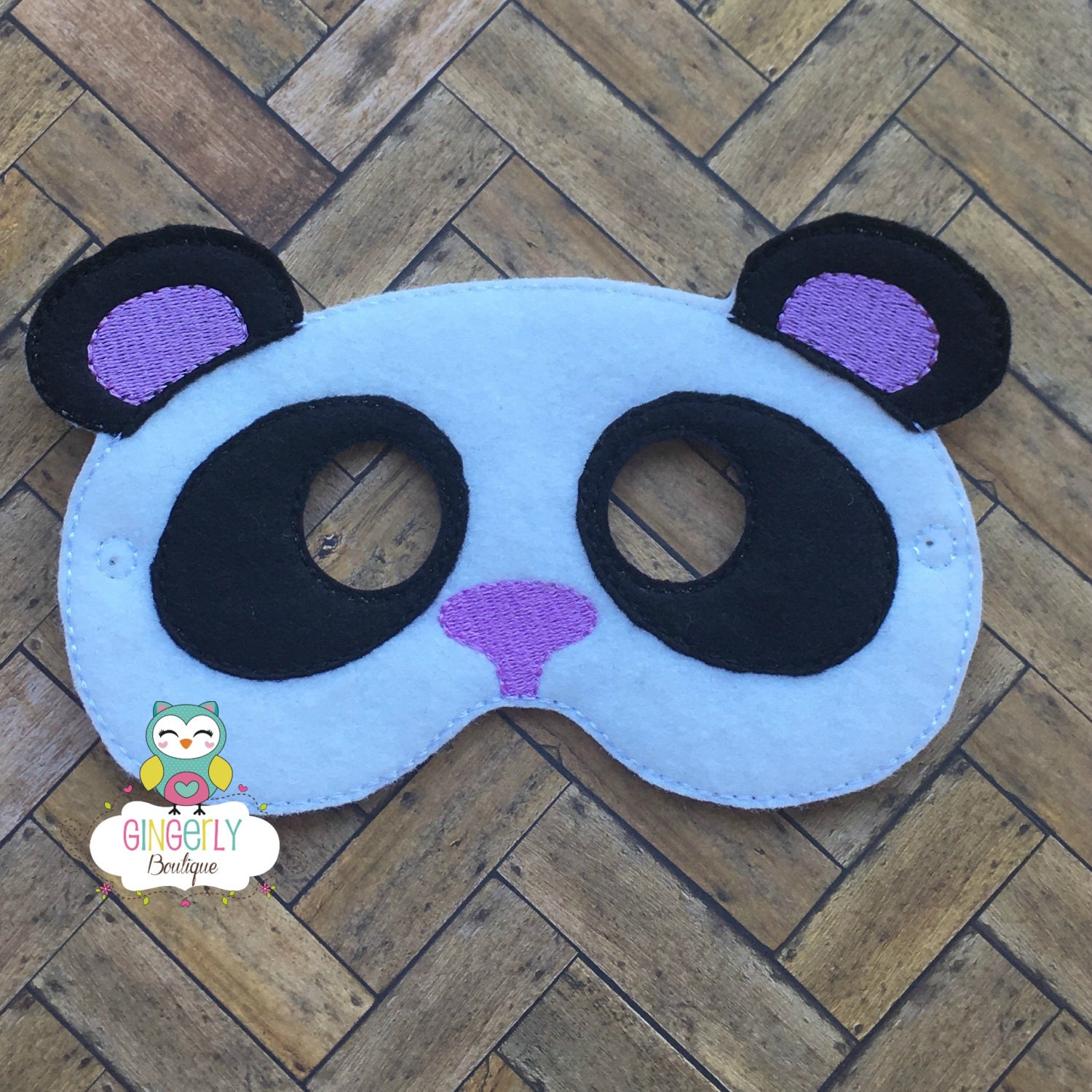 Panda Bear Mask Kids Dress Up Mask Panda Bear Costume Mask