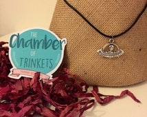 Unique alien necklace related items | Etsy