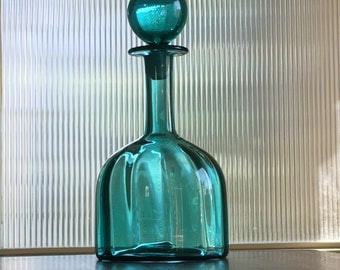 Blenko decanter | Etsy