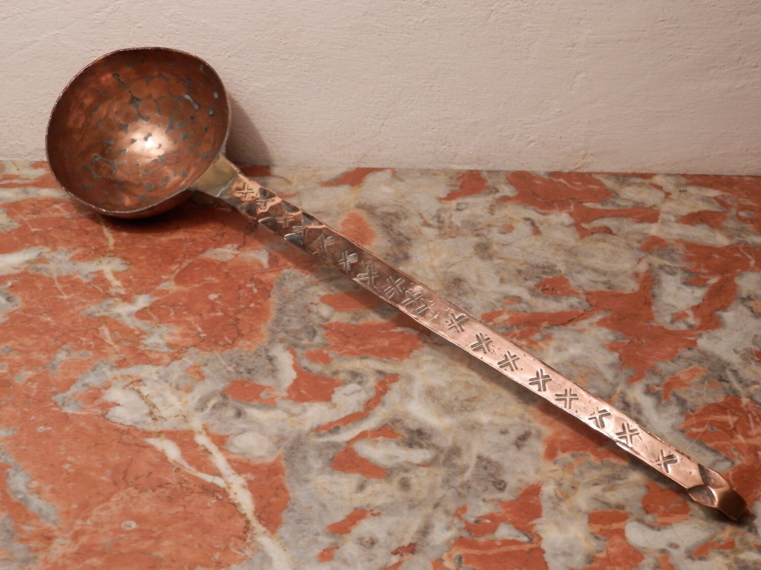 Antique French Copper Ladle, 1800’s, French Vintage Copper Kitchenware ...
