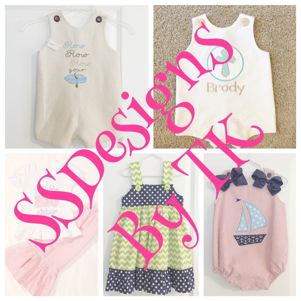 Handmade clothing for infants & children by SSdesignsbyTK on Etsy