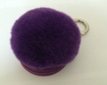 Popular items for fur ball keychain on Etsy