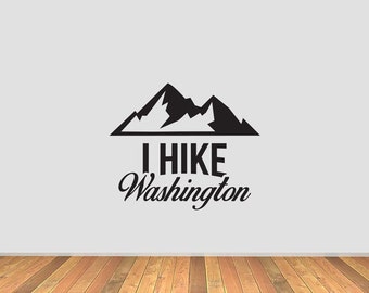 Seattle Skyline Heartbeat Vinyl Decal by CurrentCutsVinyl on Etsy