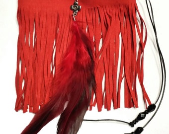 Fringe arm cuff | Etsy